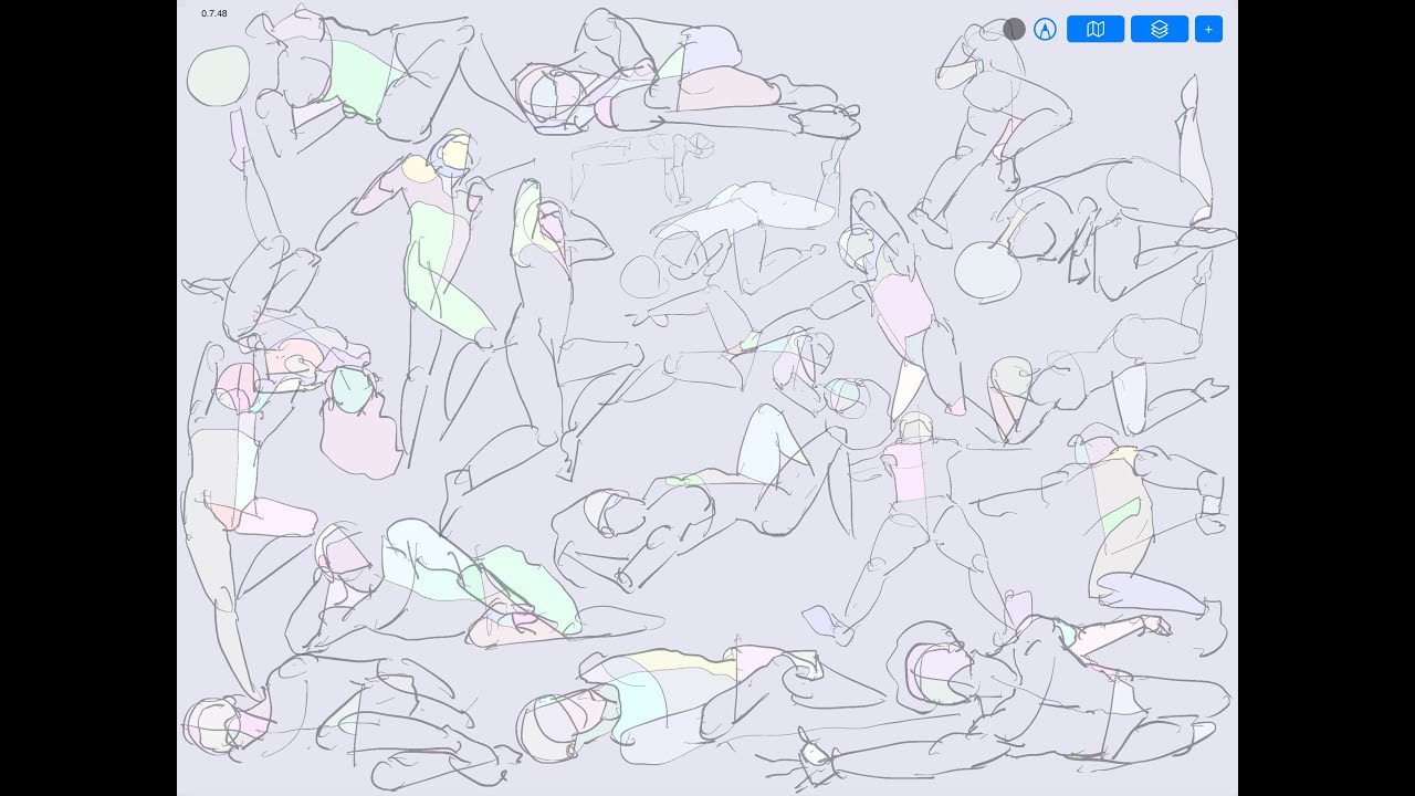 日課 https://quickposes.com 2024/11/25 - YouTube