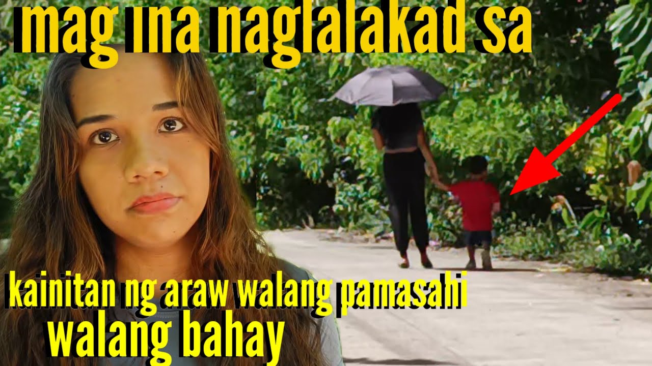 part 1 | mag ina nag lalakad sa kainitan #valsantosmatubang # ...