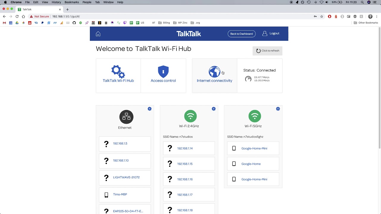 Fix TalkTalk Internet - 29th May 2020 - YouTube