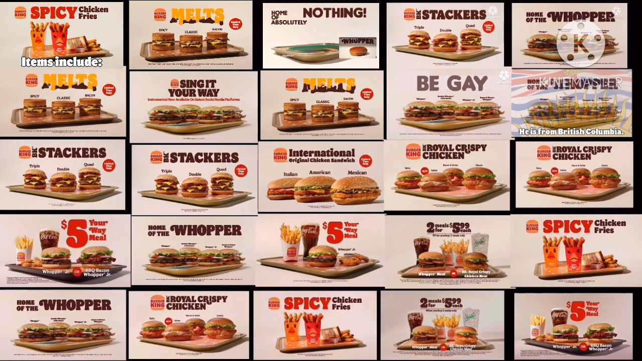 BK Ad overload (25 ADS) - YouTube