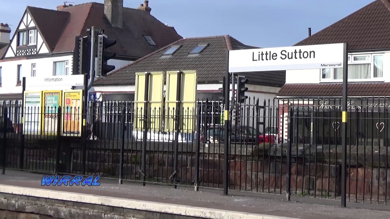 Little Sutton Railway Station - Wirral Line - The Wirral Channel - YouTube