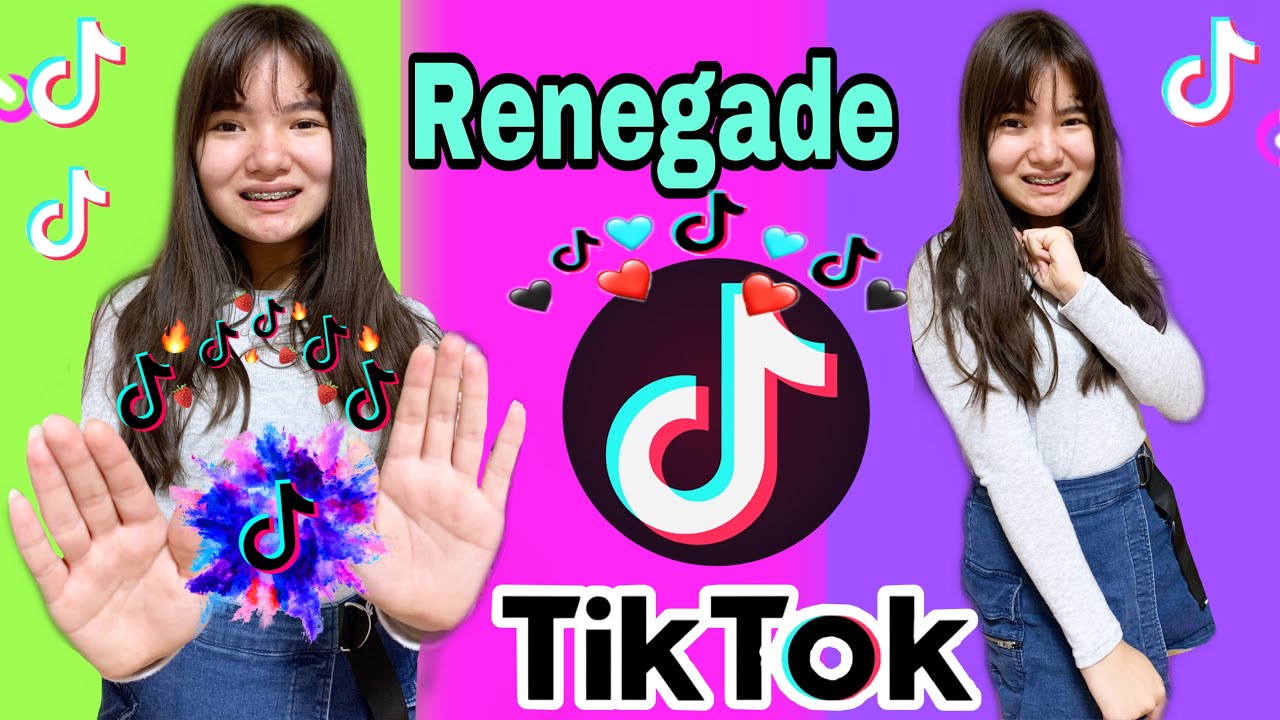 🍿#RENEGADE TIKTOK DANCE #2 TUTORIAL / #dance PIPOCANDO COM AMANDA - YouTube