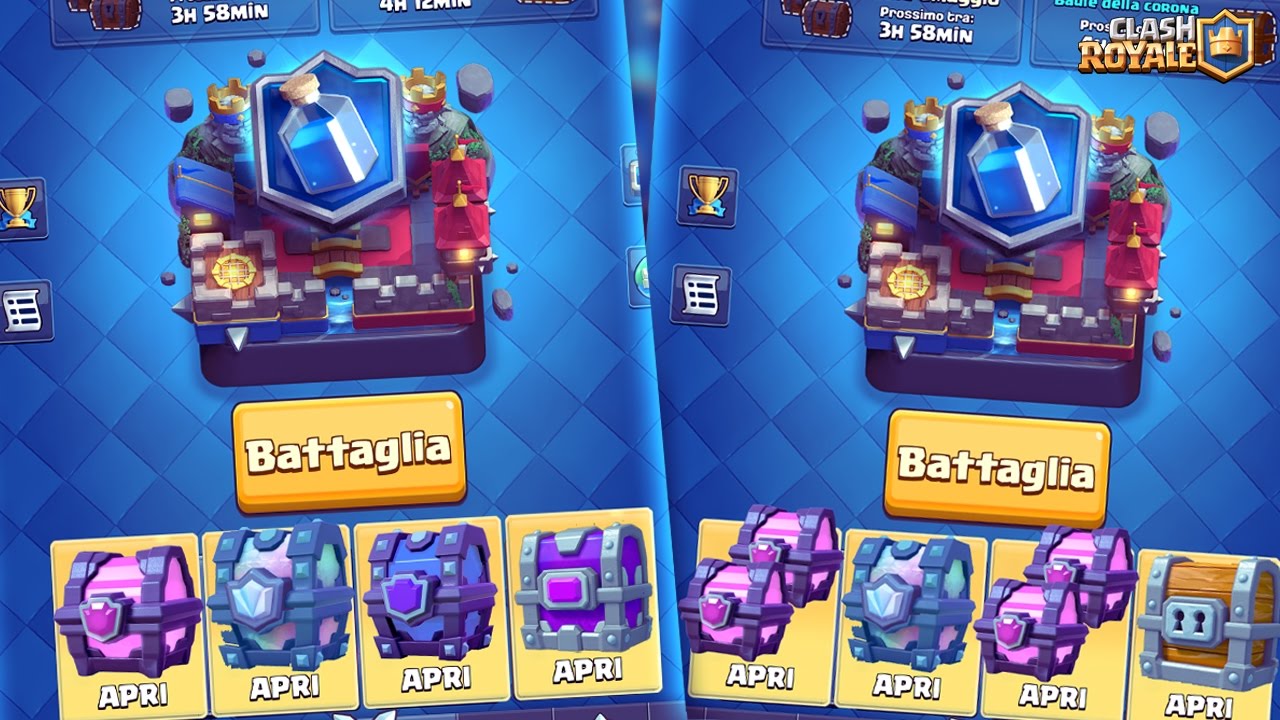 GRAN CHEST OPENING! TANTI BAULI e TANTE LEGGENDARIE! Clash Royale ITA ...