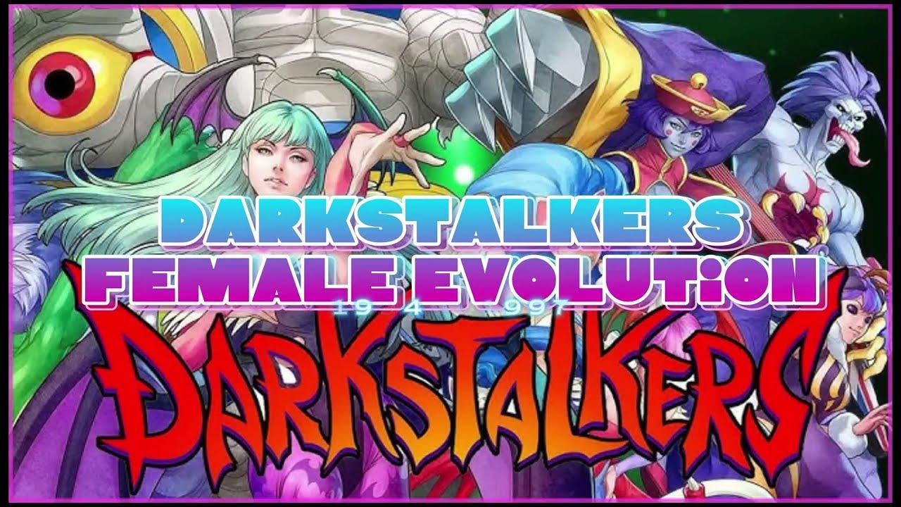 Darkstalkers Female Evolution - 1994 - 1997 (Darkstalkers 3 not Included) - YouTube