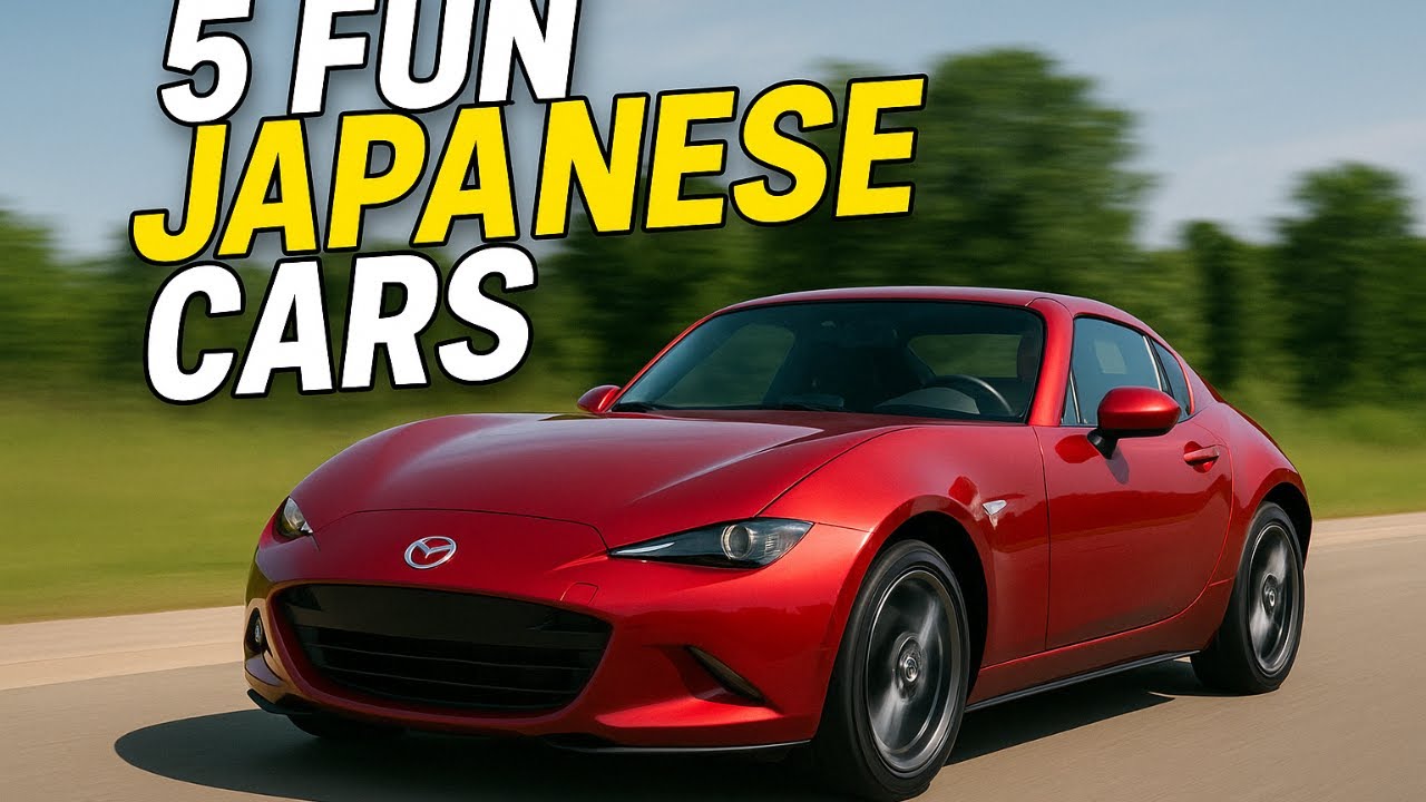 5 Japanese Cars That Are Insanely Fun to Drive (And CHEAP) - YouTube