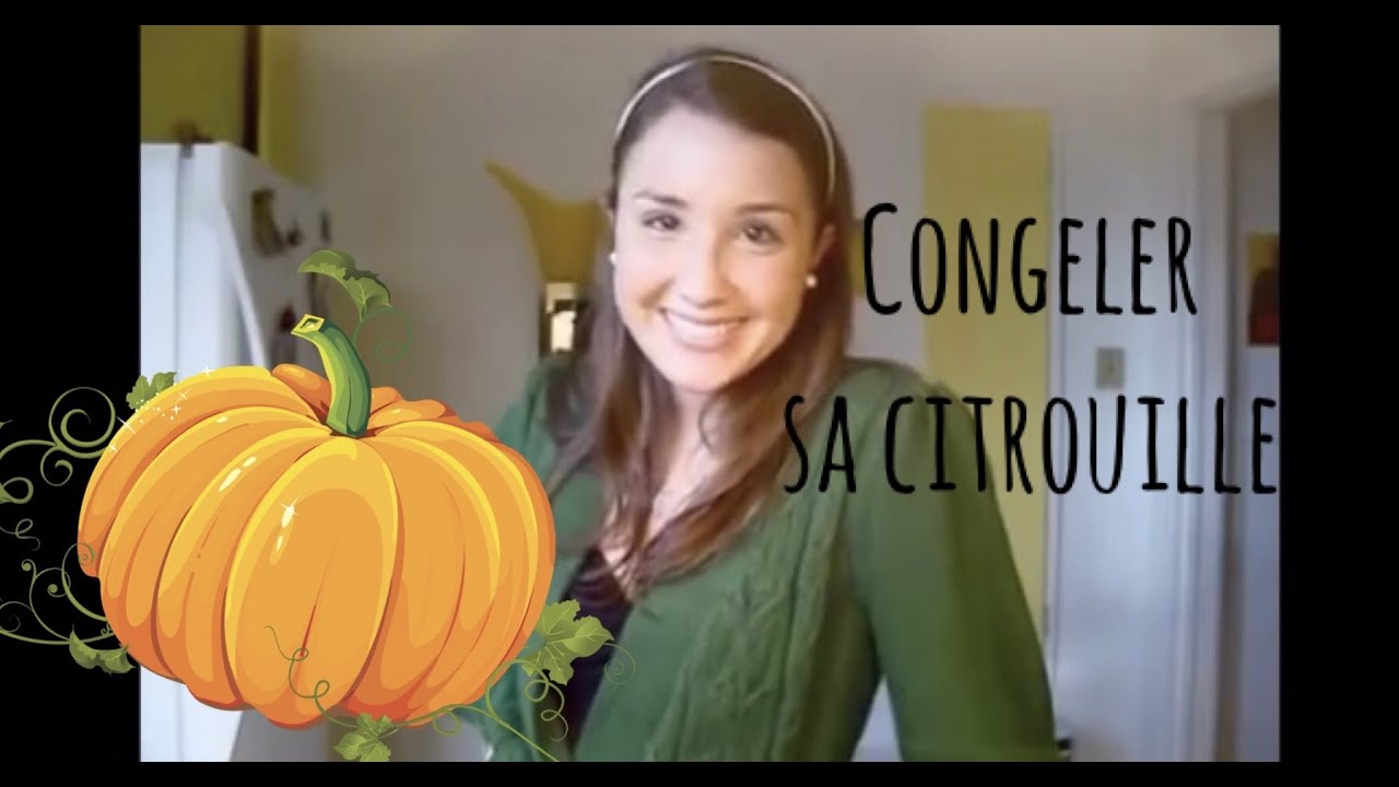 Technique de congélation pour la chair de citrouille - YouTube