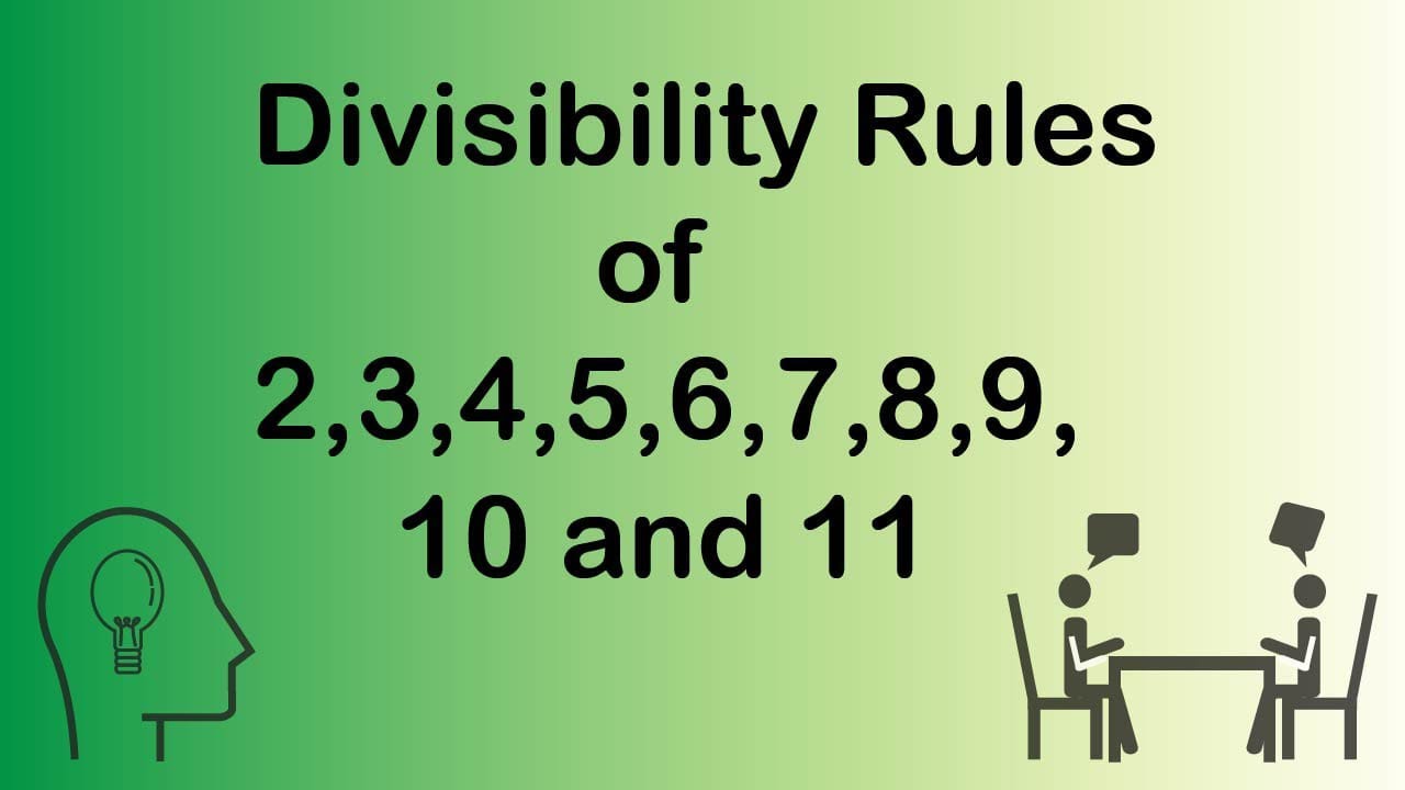 Divisibility Rules Of 2 To 11 Math YouTube divisibility-rules-of-2-to-11-math-youtube