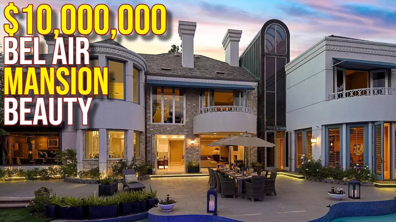Inside $10,000,000 BEL-AIR MEGA MANSION! - YouTube
