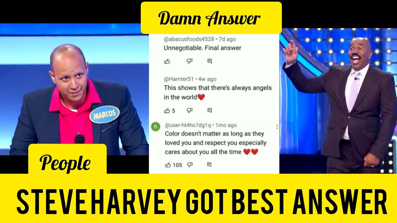 Check Funny Comments on Steve Harvey Fans Got Best Answer || Funny ...
