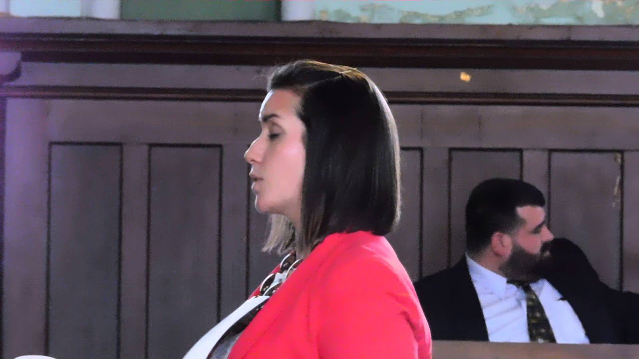 Prosecutor Anne Paruti reads an impact statement - YouTube