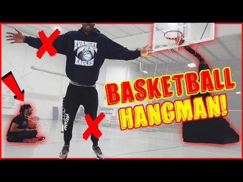 You Miss, You LOSE A LIMB! Hangman Basketball Challenge!