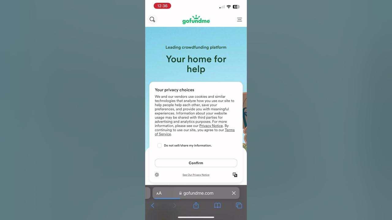 Go fund me tutorial! #tutorial #gofundme #halloween #help #likeandsubscribe #haunted #viralvideo ...