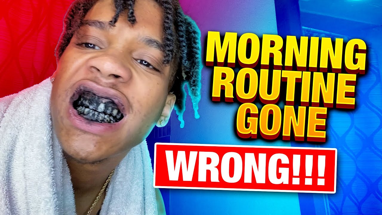 My Morning Routine Gone WRONG!! (Never Again) - YouTube