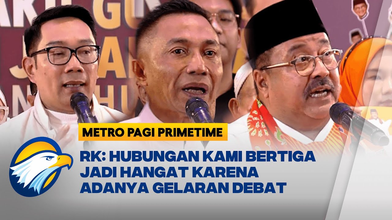 Pasca Debat Pertama Pilkada Jakarta 2024 - [Metro Pagi Primetime] - YouTube