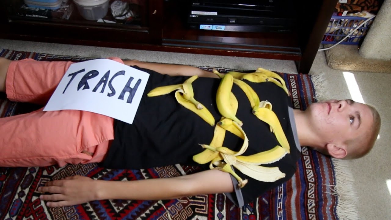 The Human Trash Can - YouTube