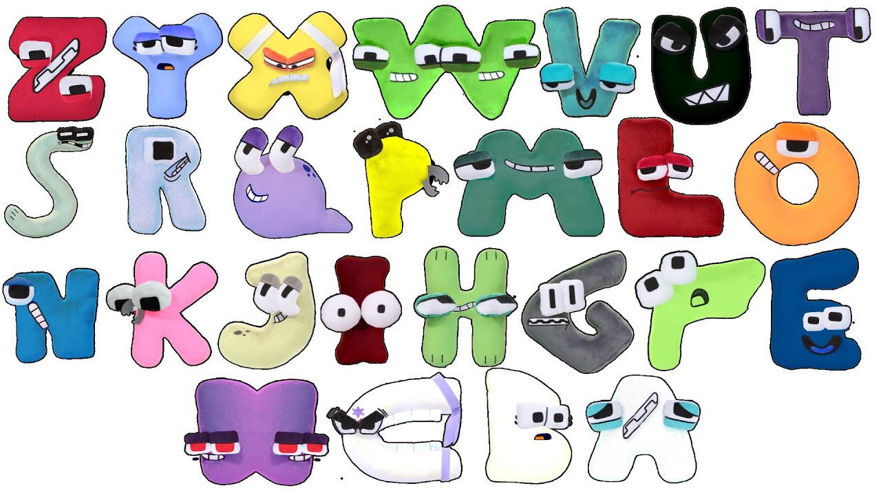 Alphabet Reverse Plush Toy All Letter YouTube