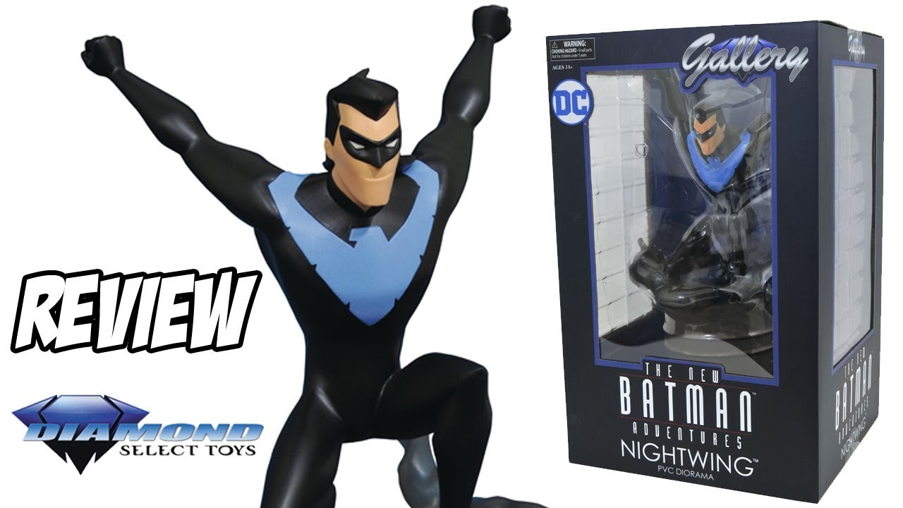 Unboxing Review Asa Noturna Nightwing TNBA Gallery Statue Diamond ...