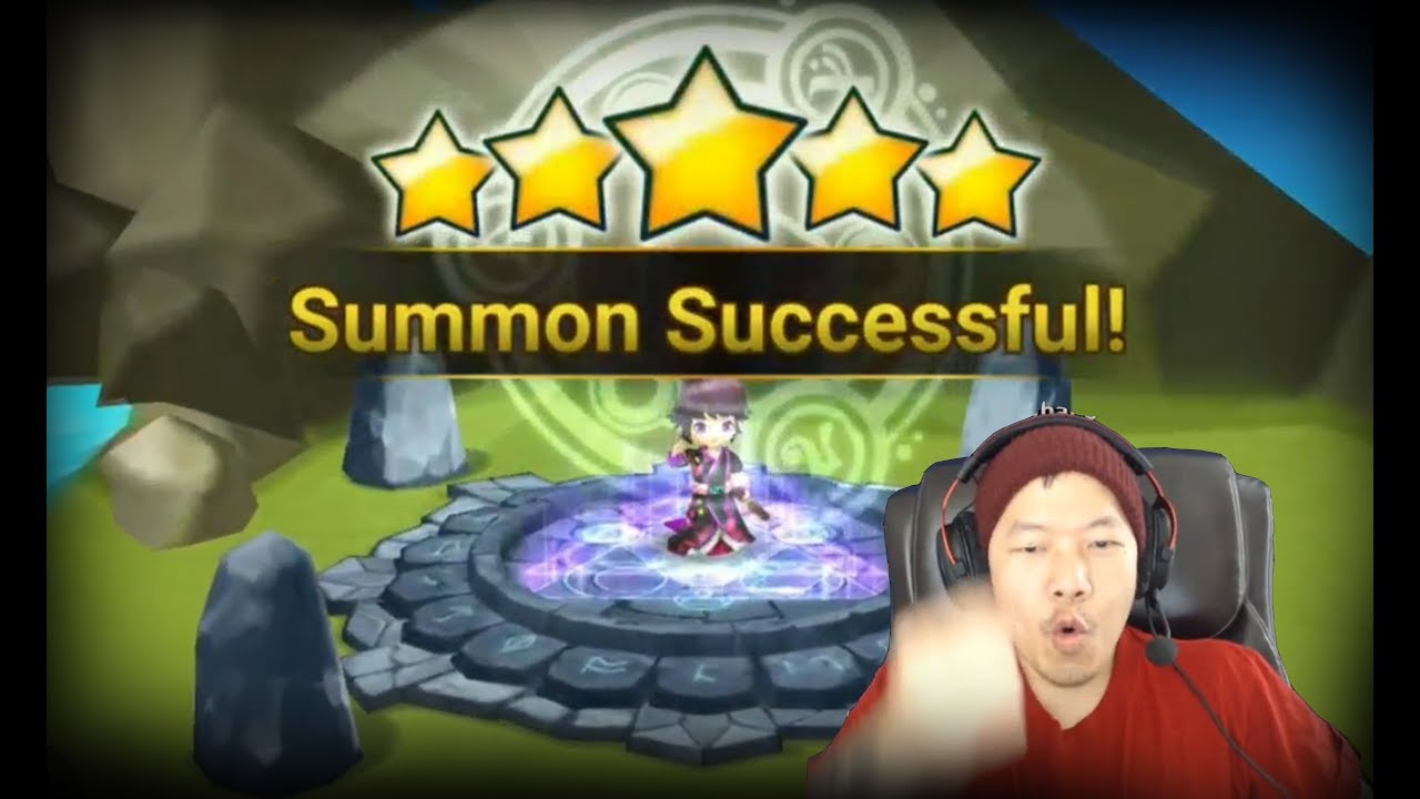 Summoners War - BEST summoning sesion ever!! Five nat5 summons in 70 scroll - YouTube
