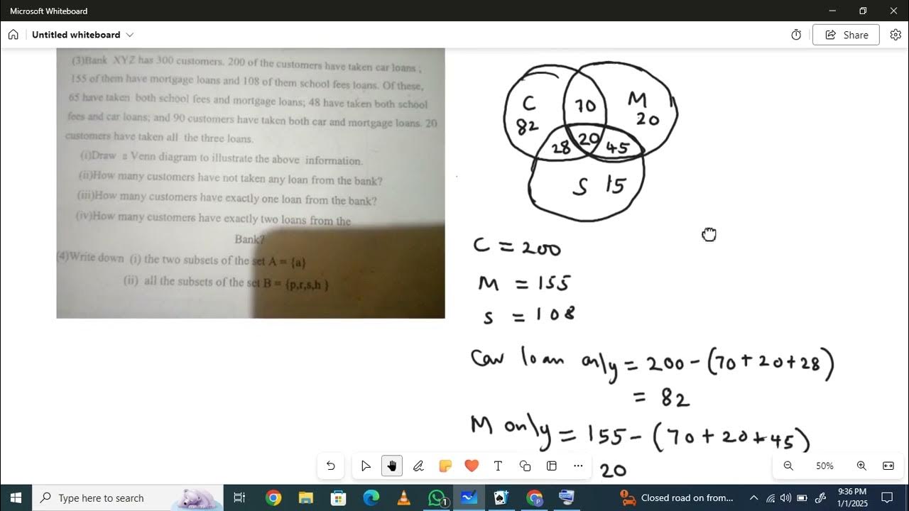 Application of set theory - YouTube