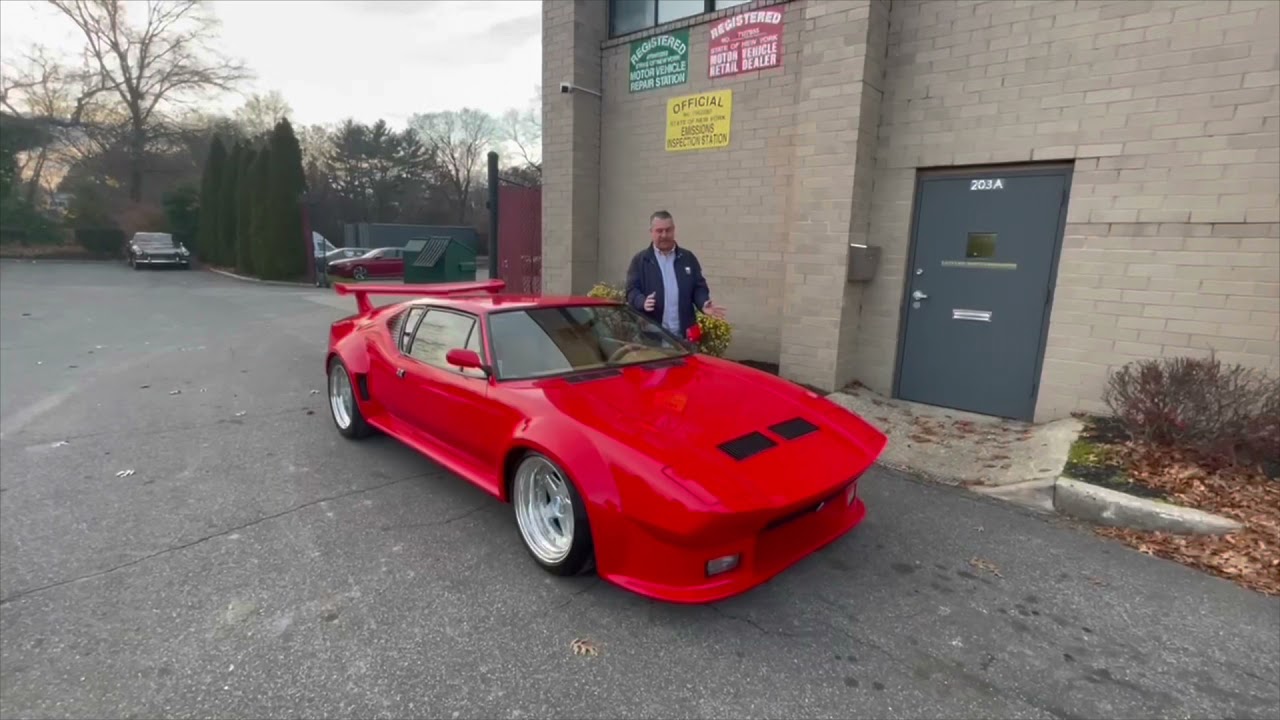 1972 DeTomaso Pantera Restomod - YouTube