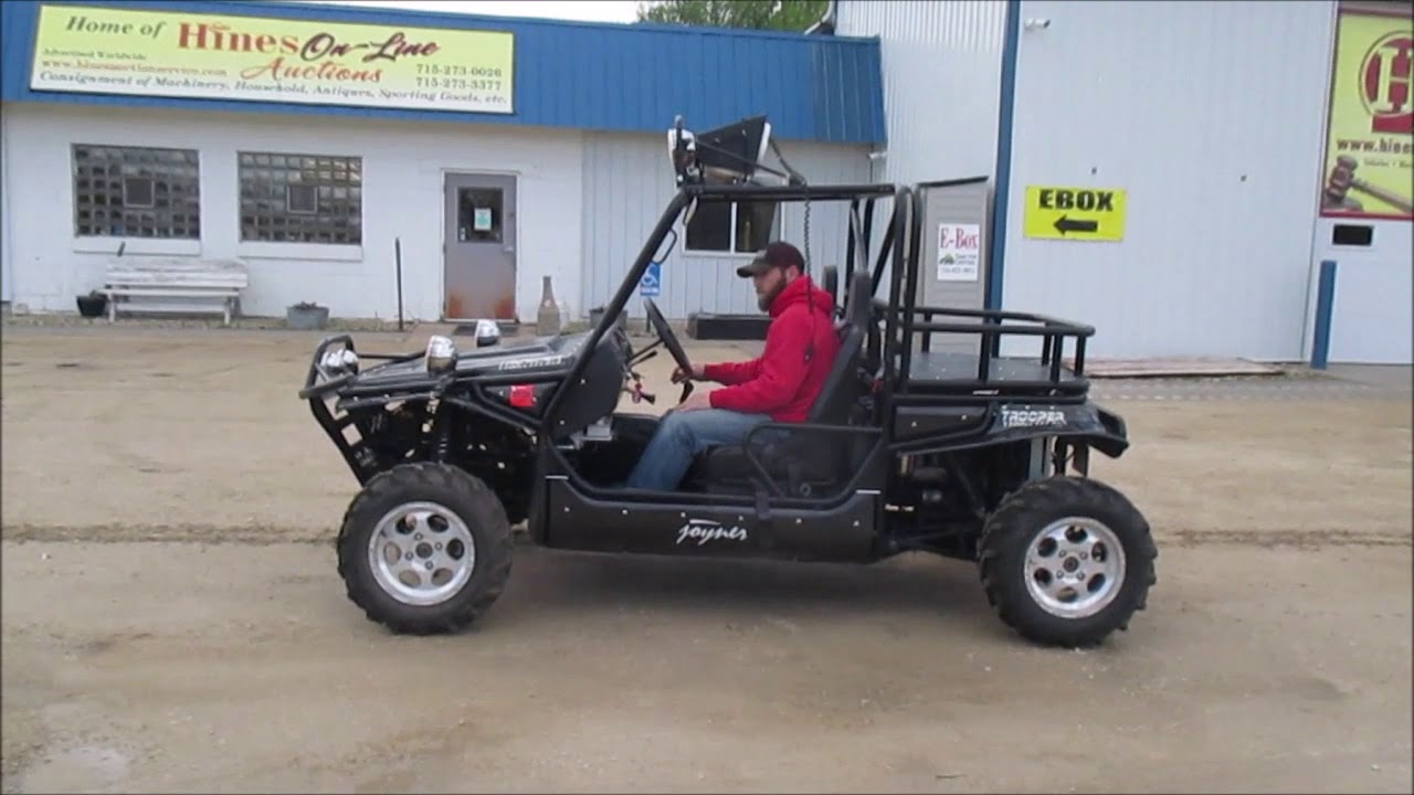 2007 Joyner Trooper EFI 1100CC 4x4 UTV - YouTube