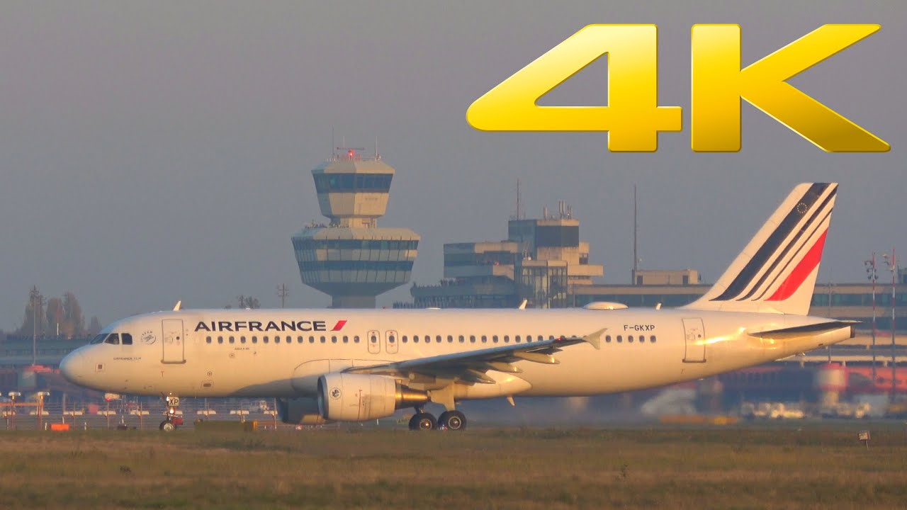 Air France | Very last takeoff at Berlin Tegel before closure with ATC ...