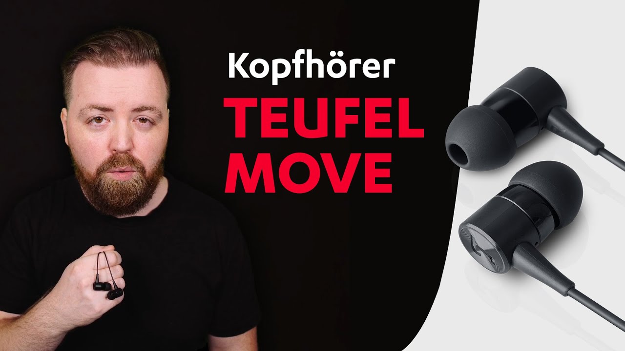 In-Ear-Kopfhörer Teufel MOVE | Teufel Produktvideos - YouTube