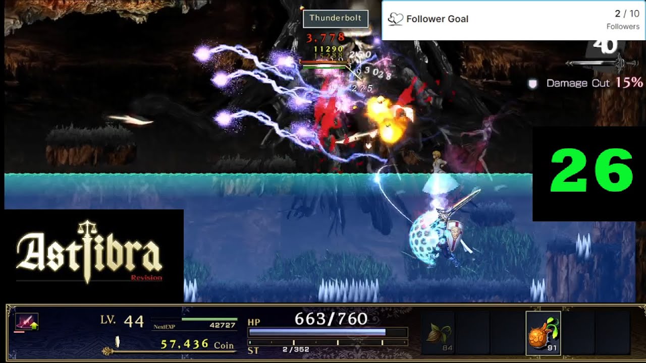 ASTLIBRA REVISION - Demon Tree roots battle... Gau reasons/regret ...