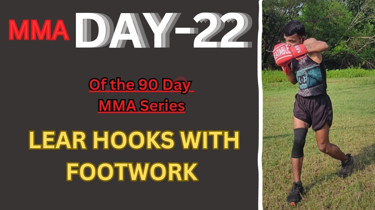 MMA fundamental | Day 22 | learn hooks with footwork #mma #boxing # ...