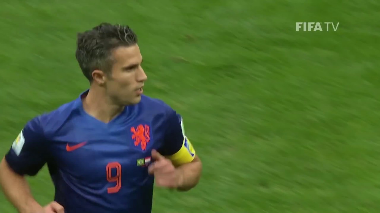 Robin van Persie Mundial 2014 Holanda - Espanha - YouTube