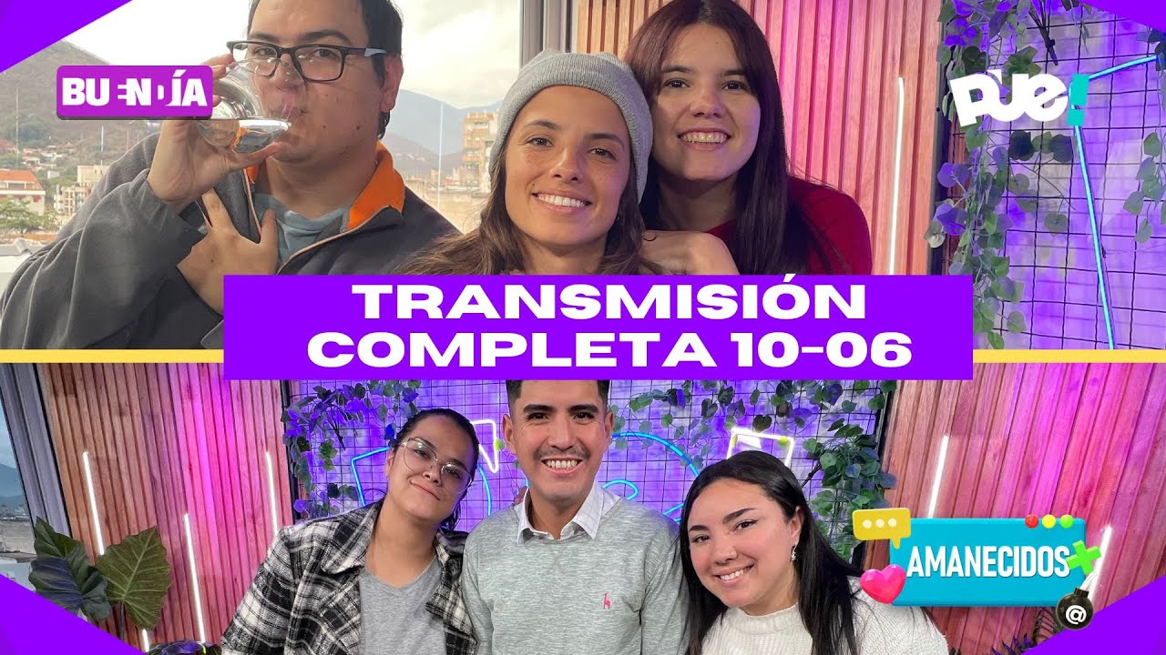 🔴 EN VIVO AMANECIDOS | ARRANCA EL DÍA CON NOSOTROS con Nacho Miranda ...