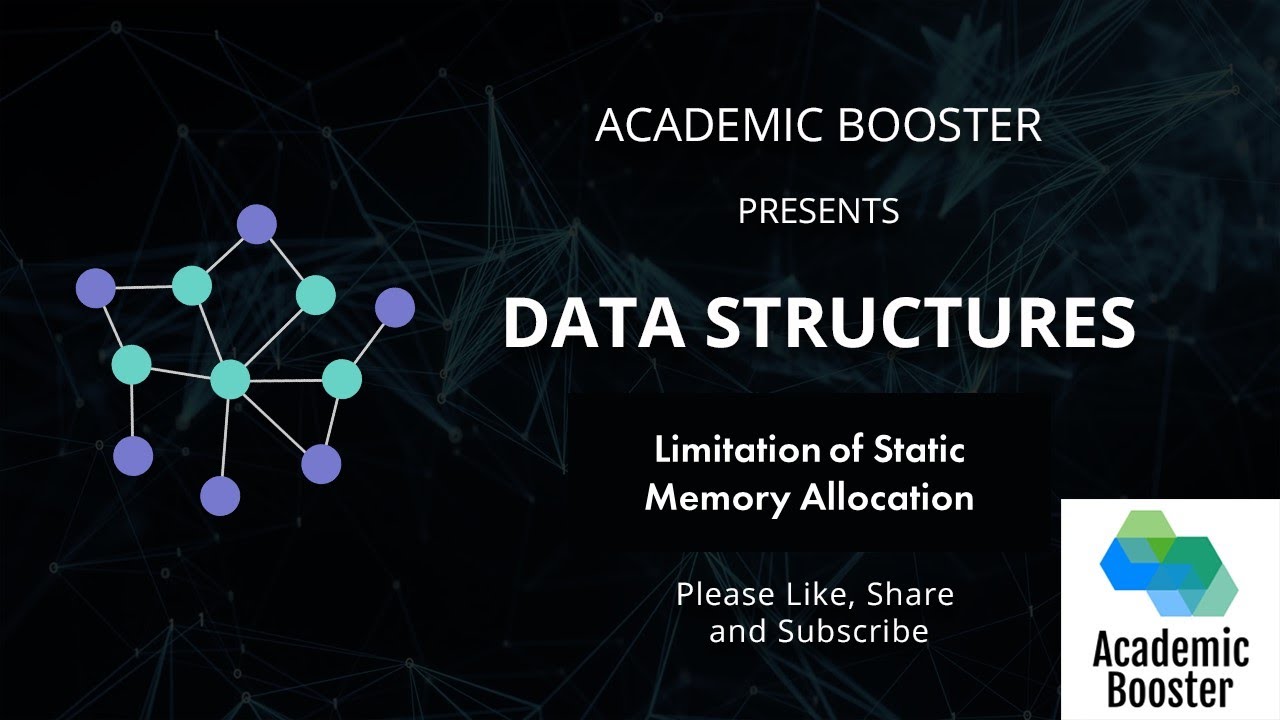 Lecture 14 Limitation Of Static Memory Allocation Need Of Dynamic Lecture 14 Limitation Of Static Memory Allocation Need Of Dynamic