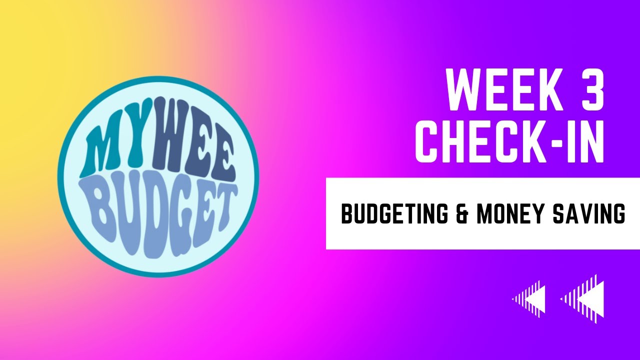 Cash Stuffing Week 3 Check-In | Budgeting & Saving UK - YouTube