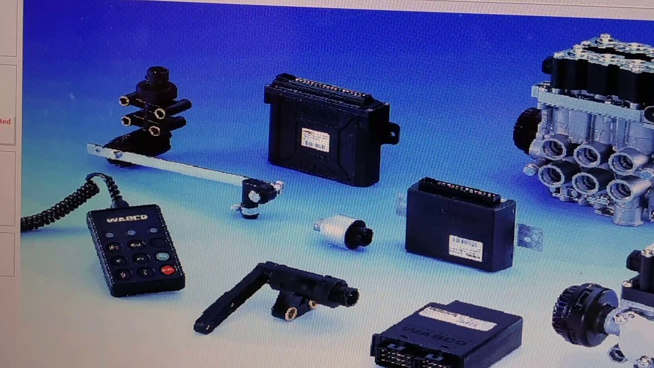 Wabco ECAS suspencion bus , diagnosis y test - YouTube