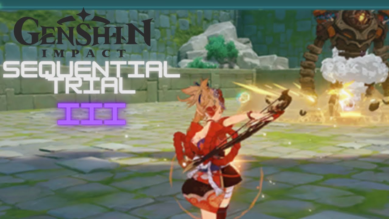 Sequential Trial III - Full Playthrough No Commentary | Genshin Impact ...