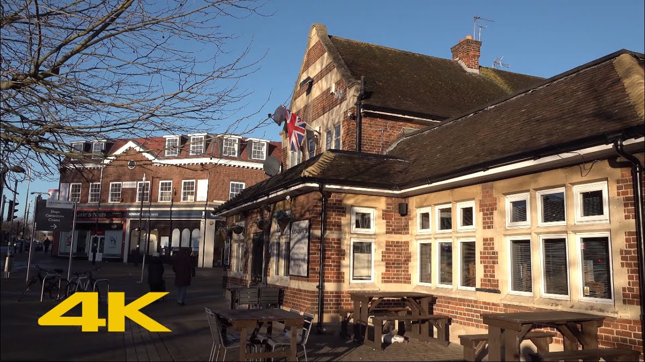 Didcot Walk: Town Centre【4K】 - YouTube