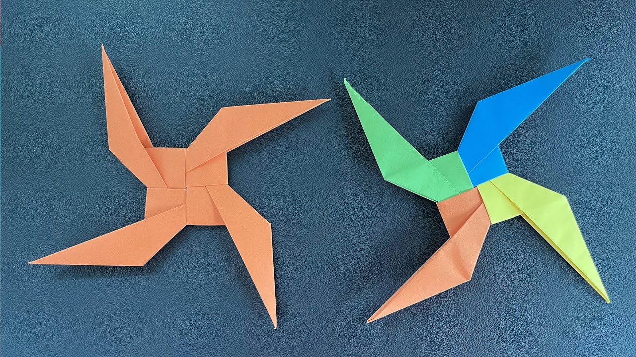 Origami Ninja Star 3 | Shuriken - YouTube
