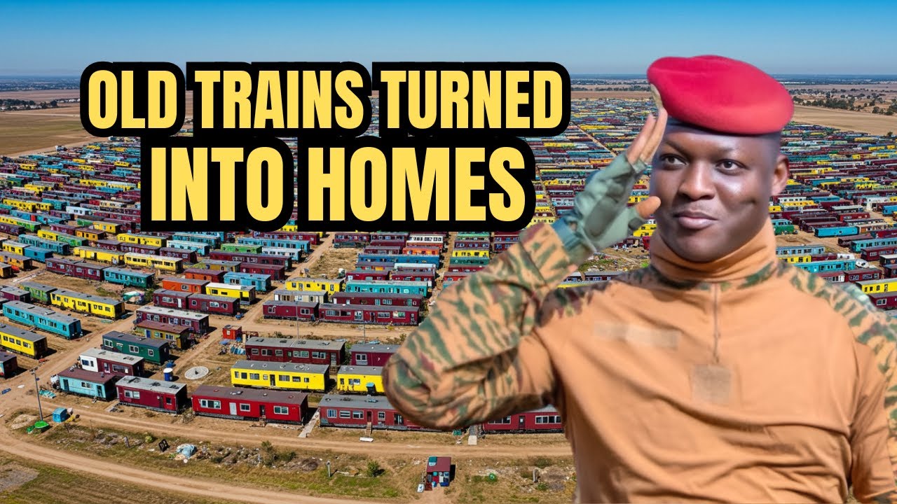 Old Trains Turned Into Homes | Africa Builds Shelter for the Poor ...