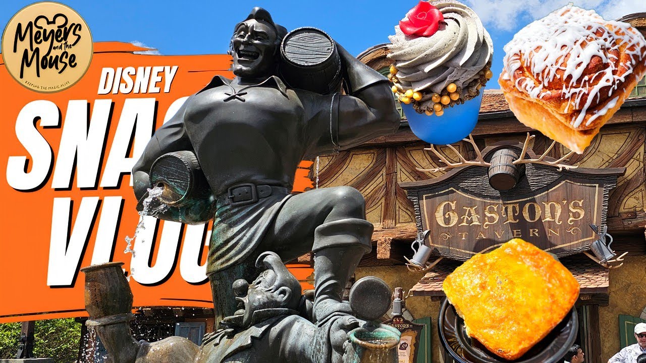 Gaston’s Tavern Snacks Review. Magic Kingdom Must-Try Disney Eats ...