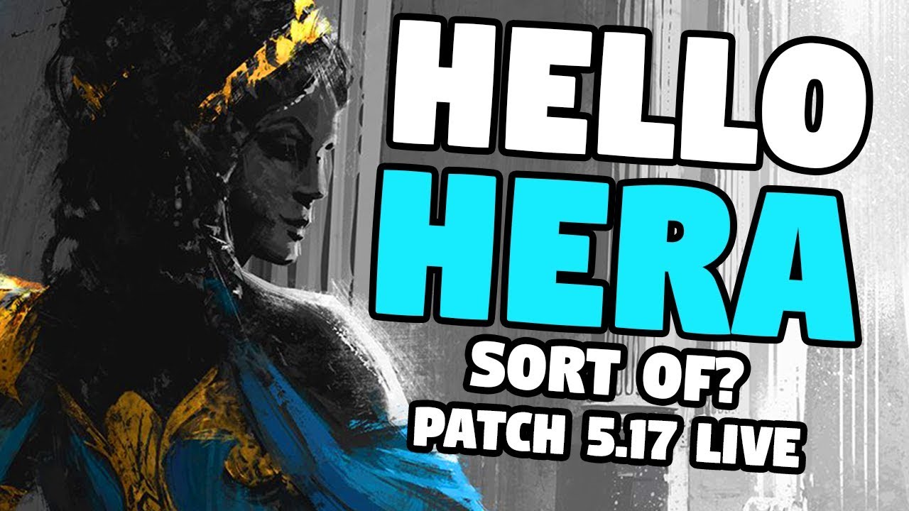 SMITE Patch 5.17 | Golden Blade / Golden Bow Return! | Hera's Odyssey ...