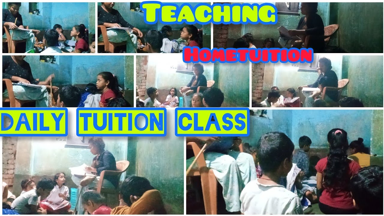 daily tuition class/ home tuition class video/teaching/English/story ...