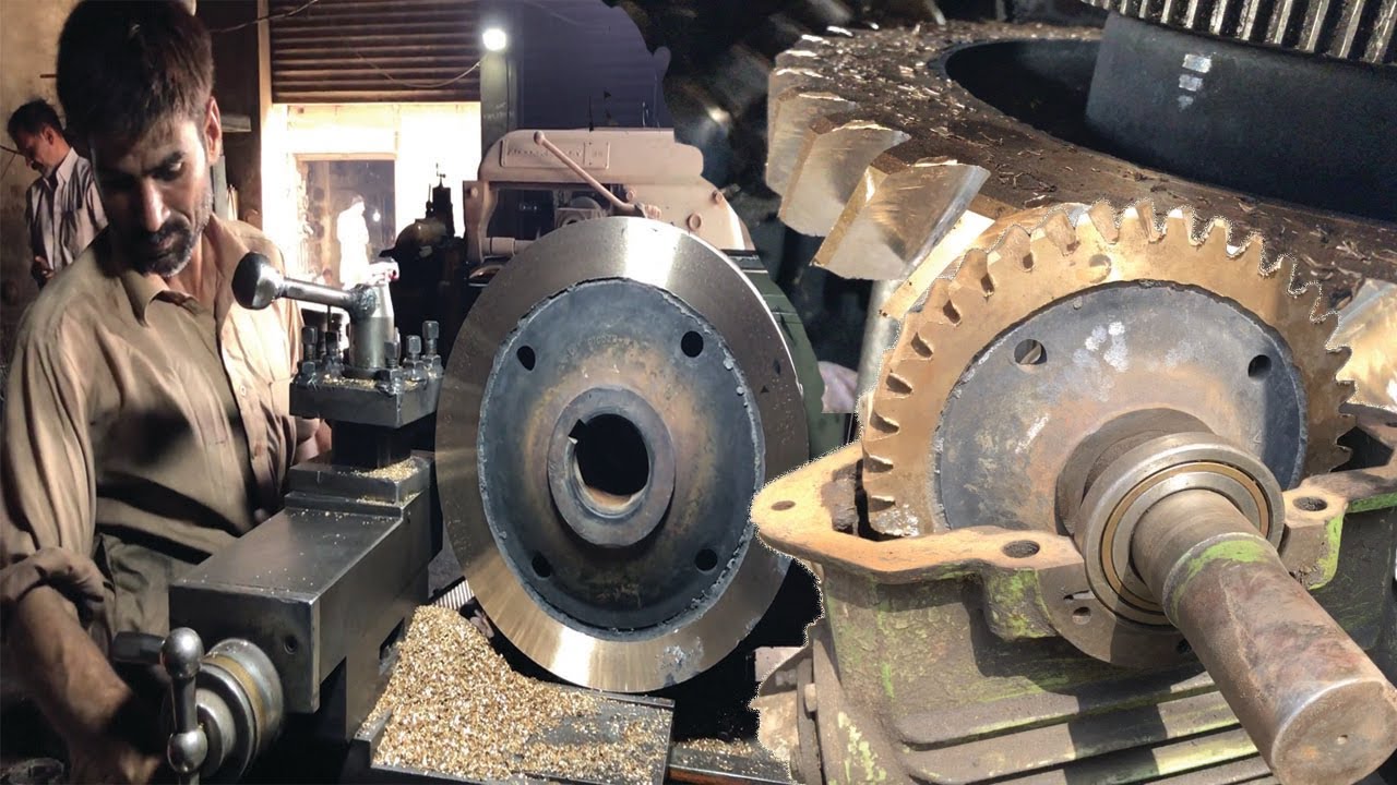 Heavy Duty Brass Gear Manufacturing By A Master Mechanic | Brass Gear ...