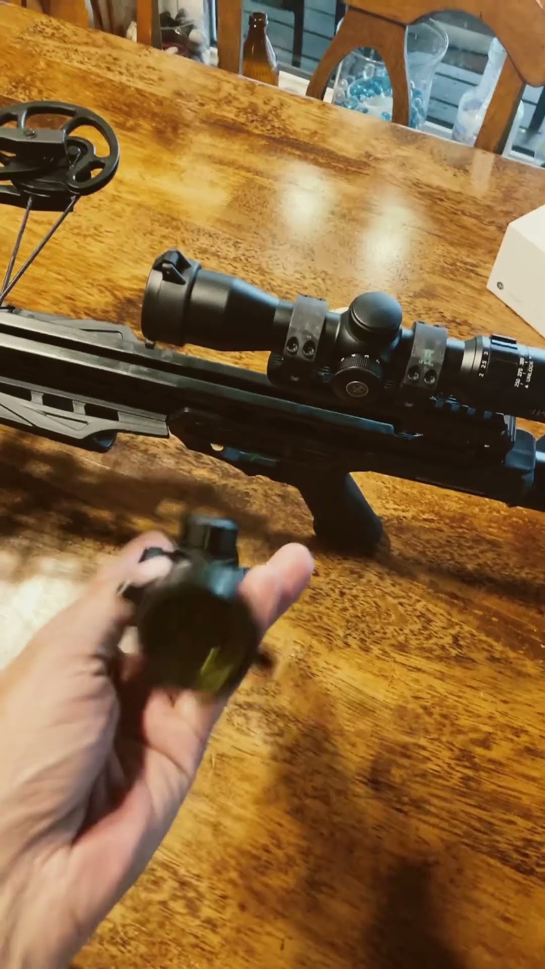 Bad scope joke explained 😋 #maine #hunting #centerpoint - YouTube