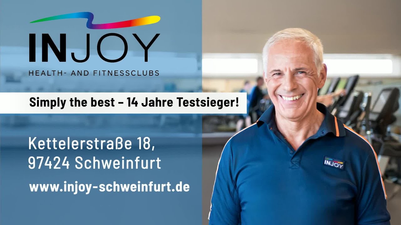 INJOY Fitnessstudio Schweinfurt in Schweinfurt - YouTube