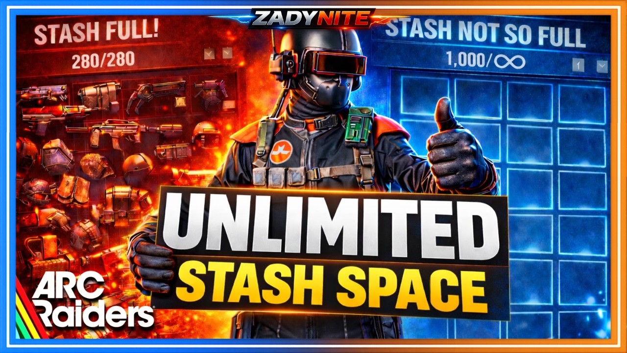 How To Get Unlimited Stash Space | ARC Raiders - YouTube