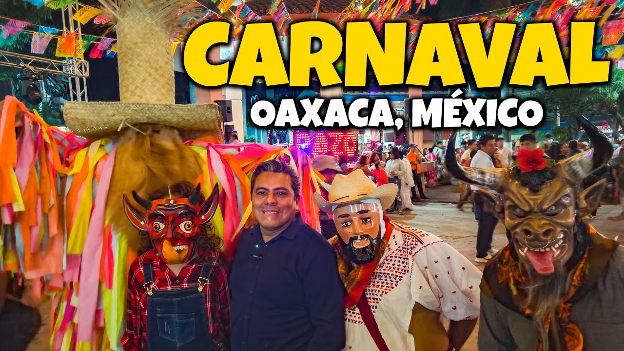 Así se VIVE y DISFRUTA el CARNAVAL en OAXACA, MEXICO | Baile el BURRO ...