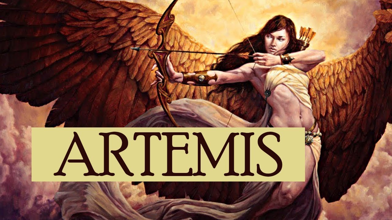 Desenho Artemis, A Deusa Grega