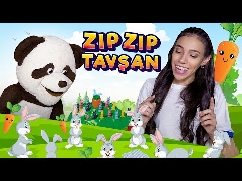 AYICIK SÜTLÜ VE AYÇA ZIP ZIP TAVŞAN OYNUYOR!