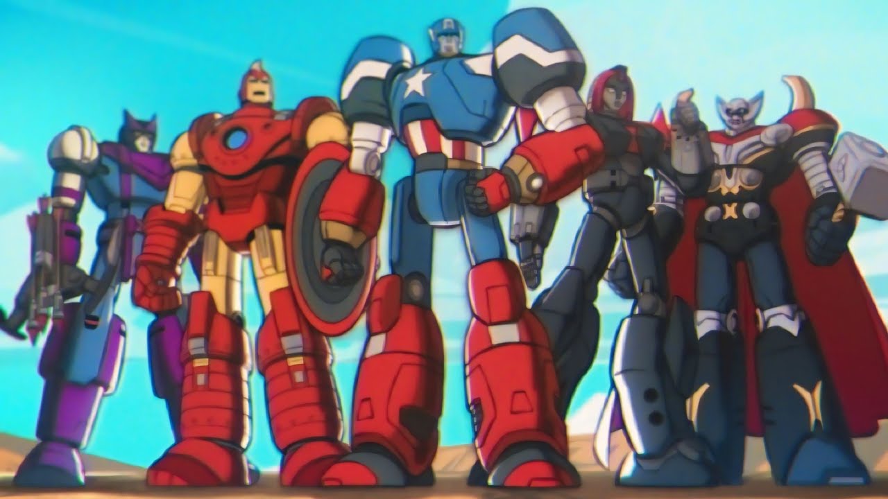 What If...? 3x01 - Opening Scene - An 80s-Style The "Go-Avengers ...