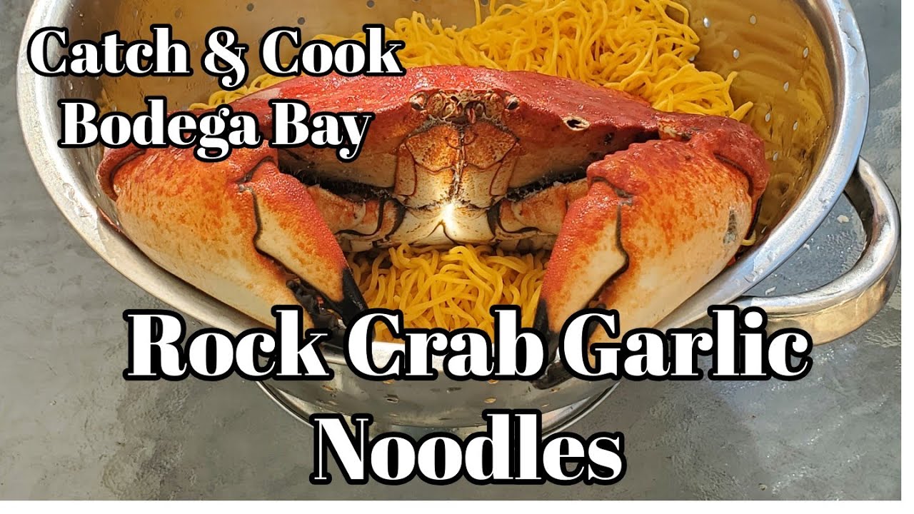 Red Rock Crab Garlic Noodles (Thahn Long Style)...Catch & Cook - YouTube
